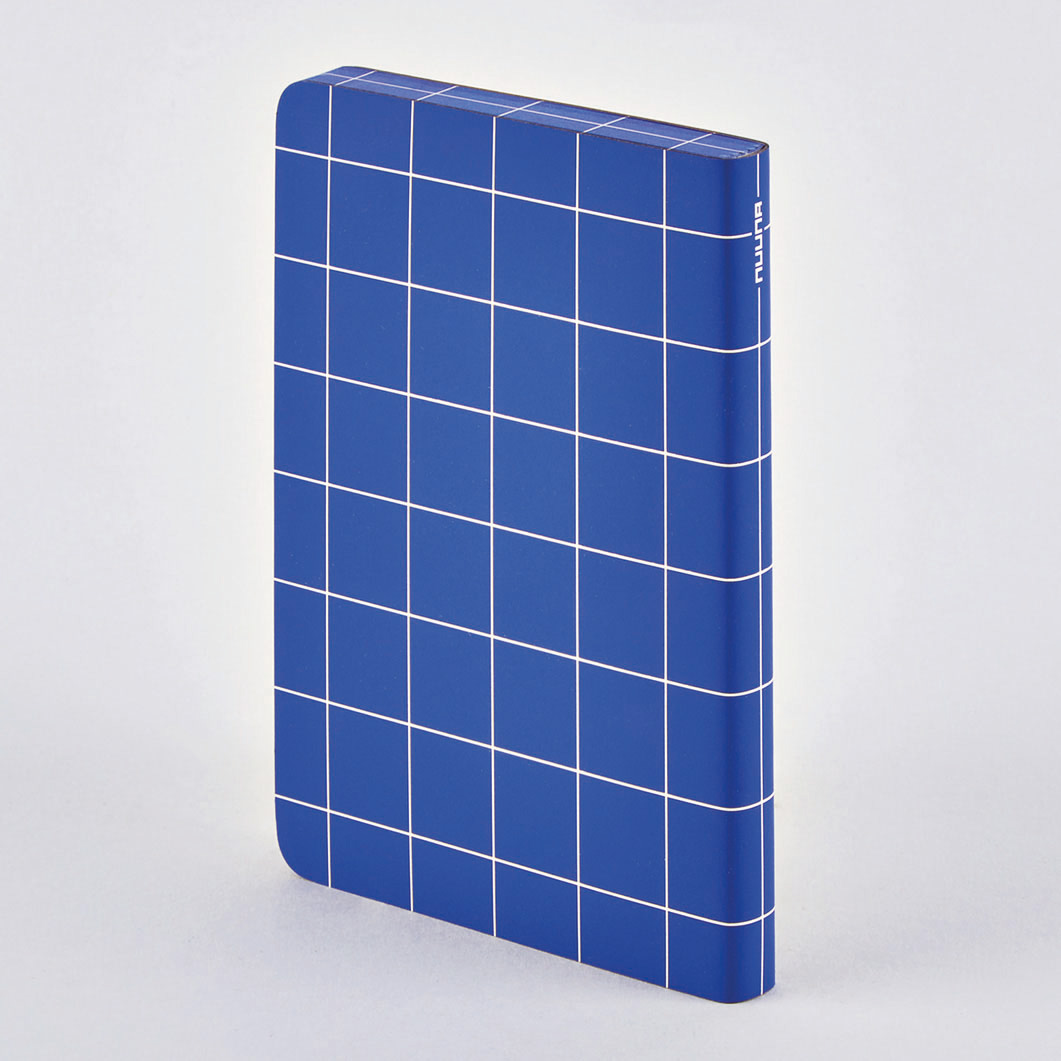 Nuuna ノートブック ブレイク ザ グリッド S ブルー(ブレイク ザ グリッド S ブルー)：オフィス