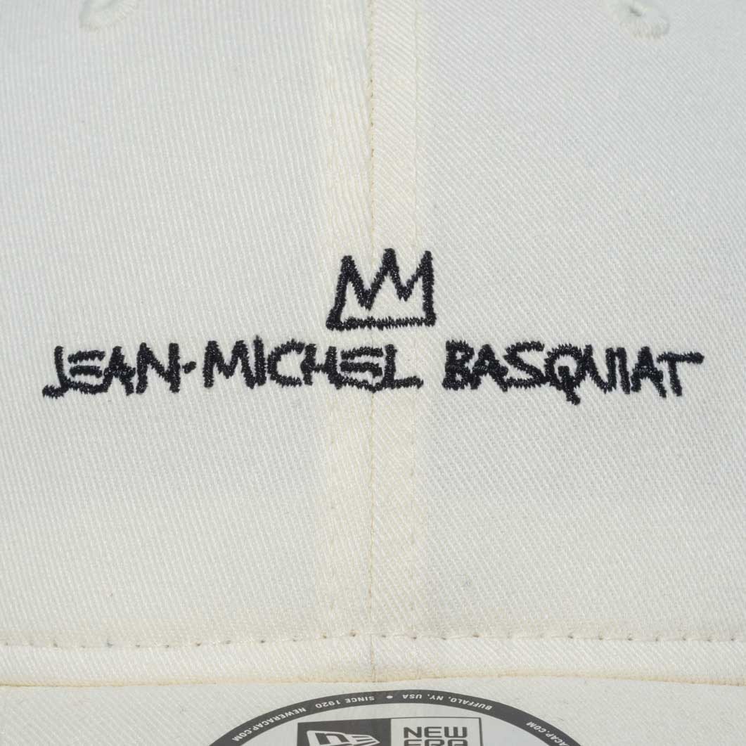 New Era Jean-Michel Basquiat Logo キャップ クロームホワイト(Logo クロームホワイト)：ファッション